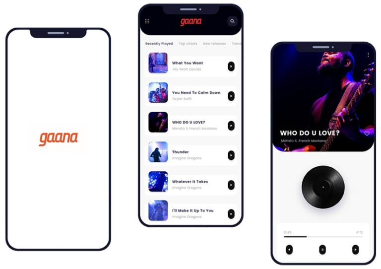 Gaana Clone - Betelgeuse - Best web development company
